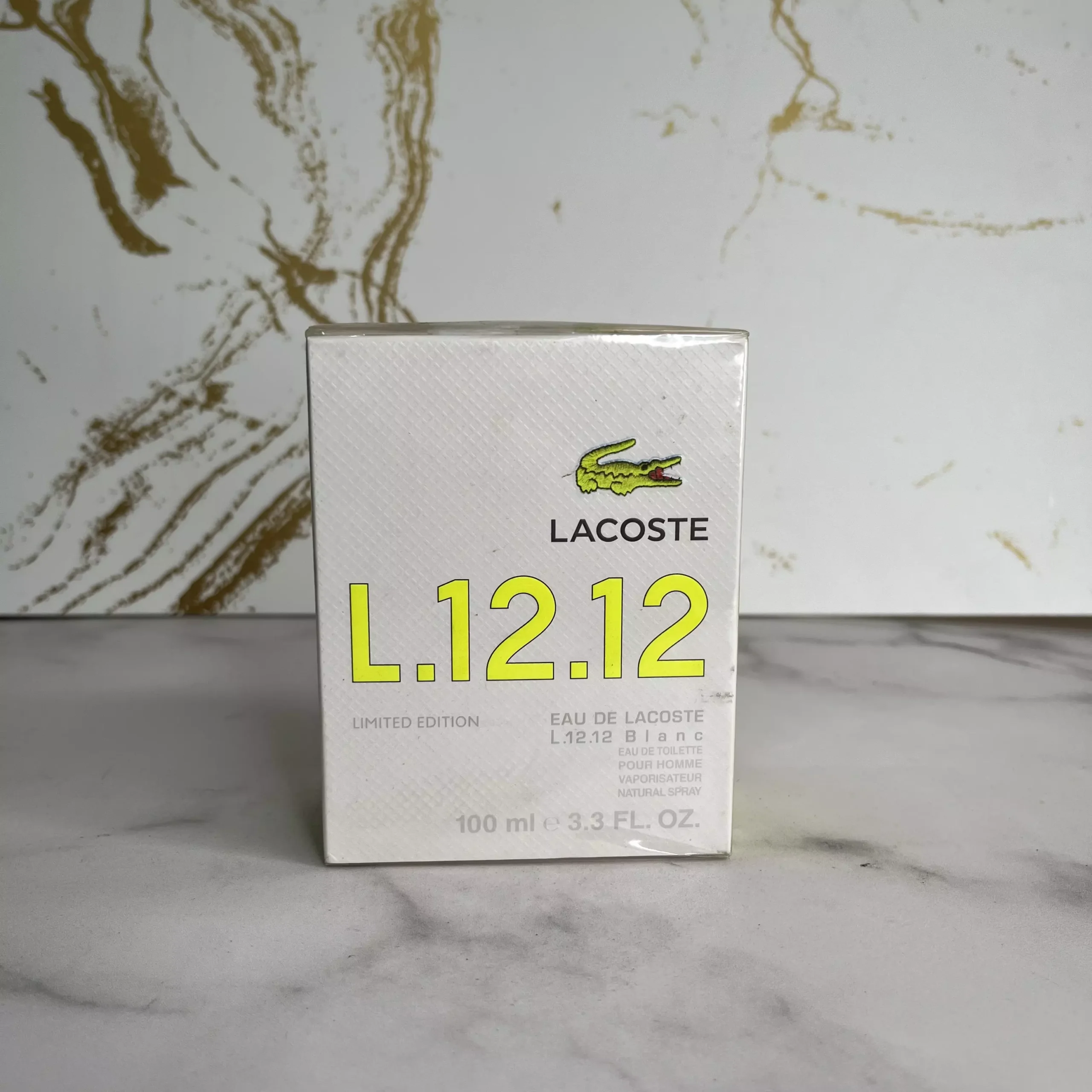 Lacoste Eau de Lacoste L.12.12 Blanc Pure Limited Edition 100ml EDT ...