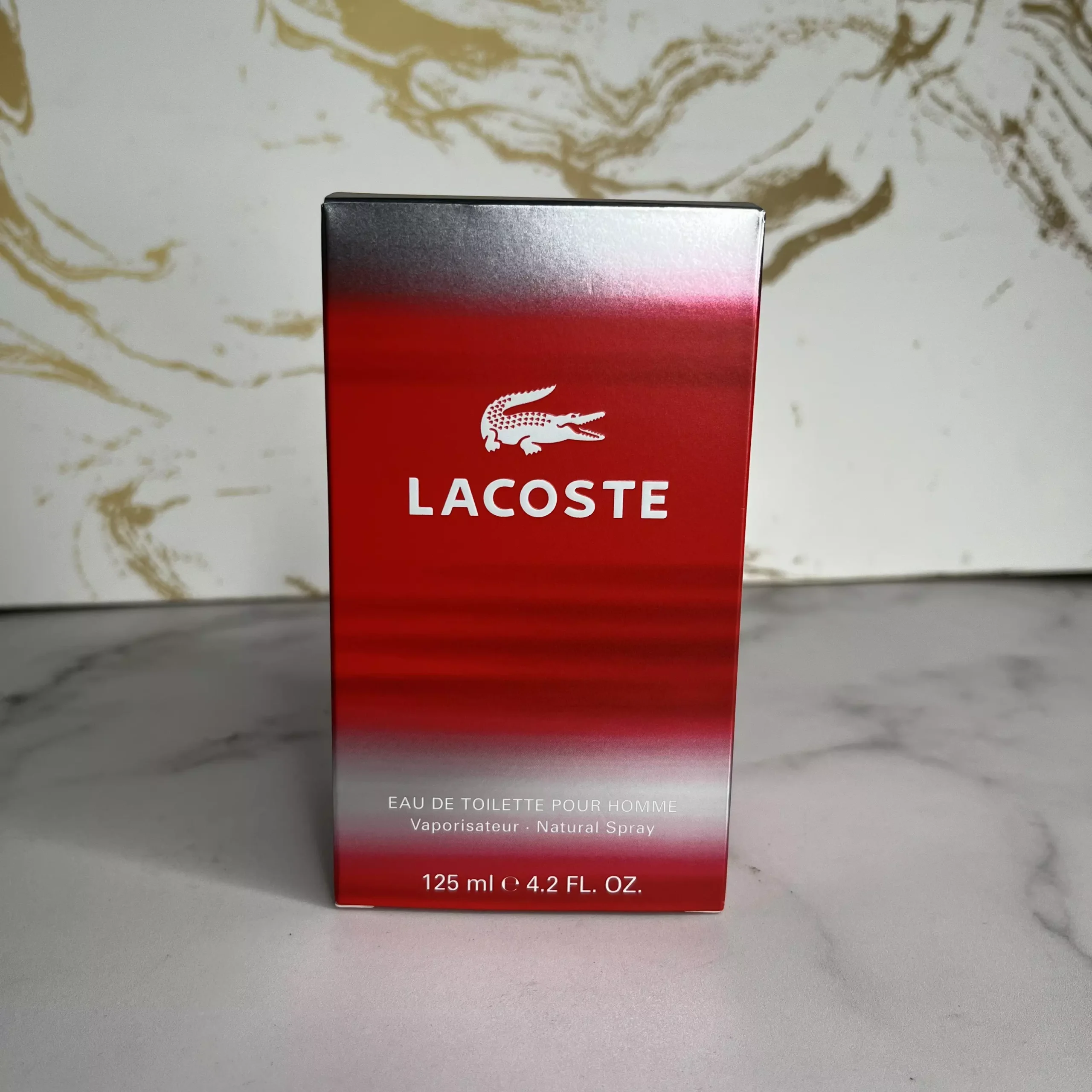 Lacoste Red 125ml EDT - Jeff Store