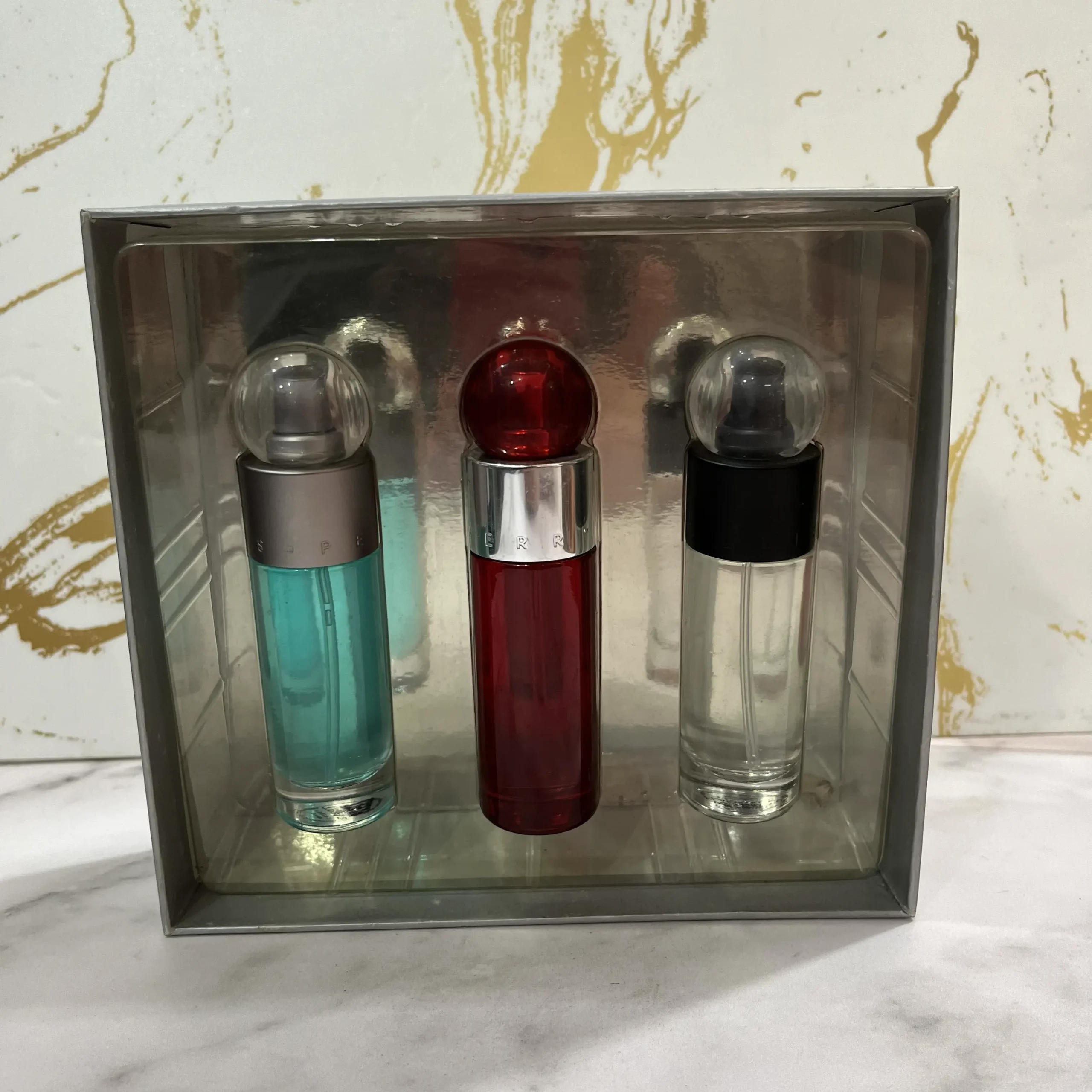 Perry Ellis Set: 360 for men 30ml EDT + 360 red for men 30ml EDT ...