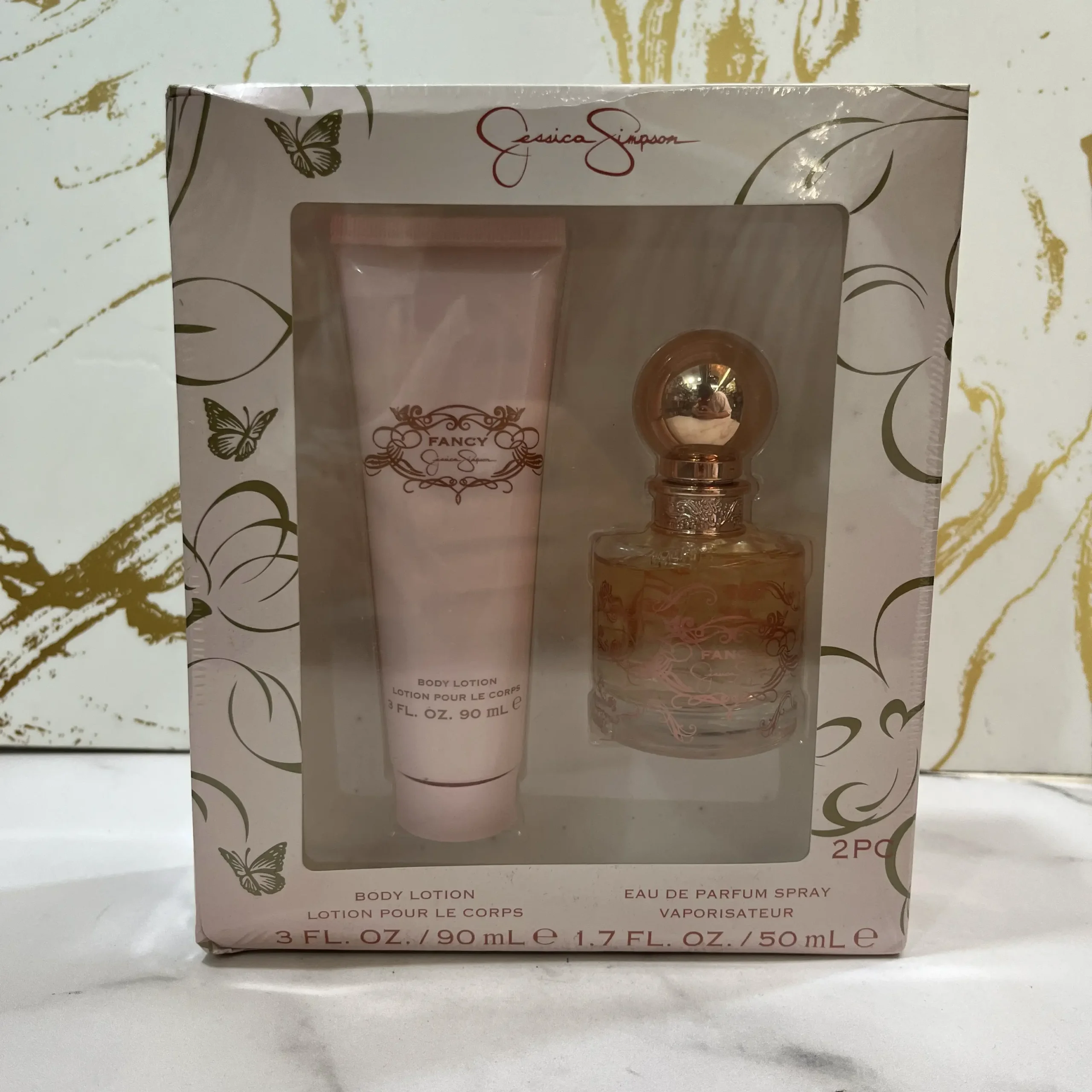 Jessica Simpson Fancy Set 50ml EDP + Body Lotion 90ml - Jeff Store